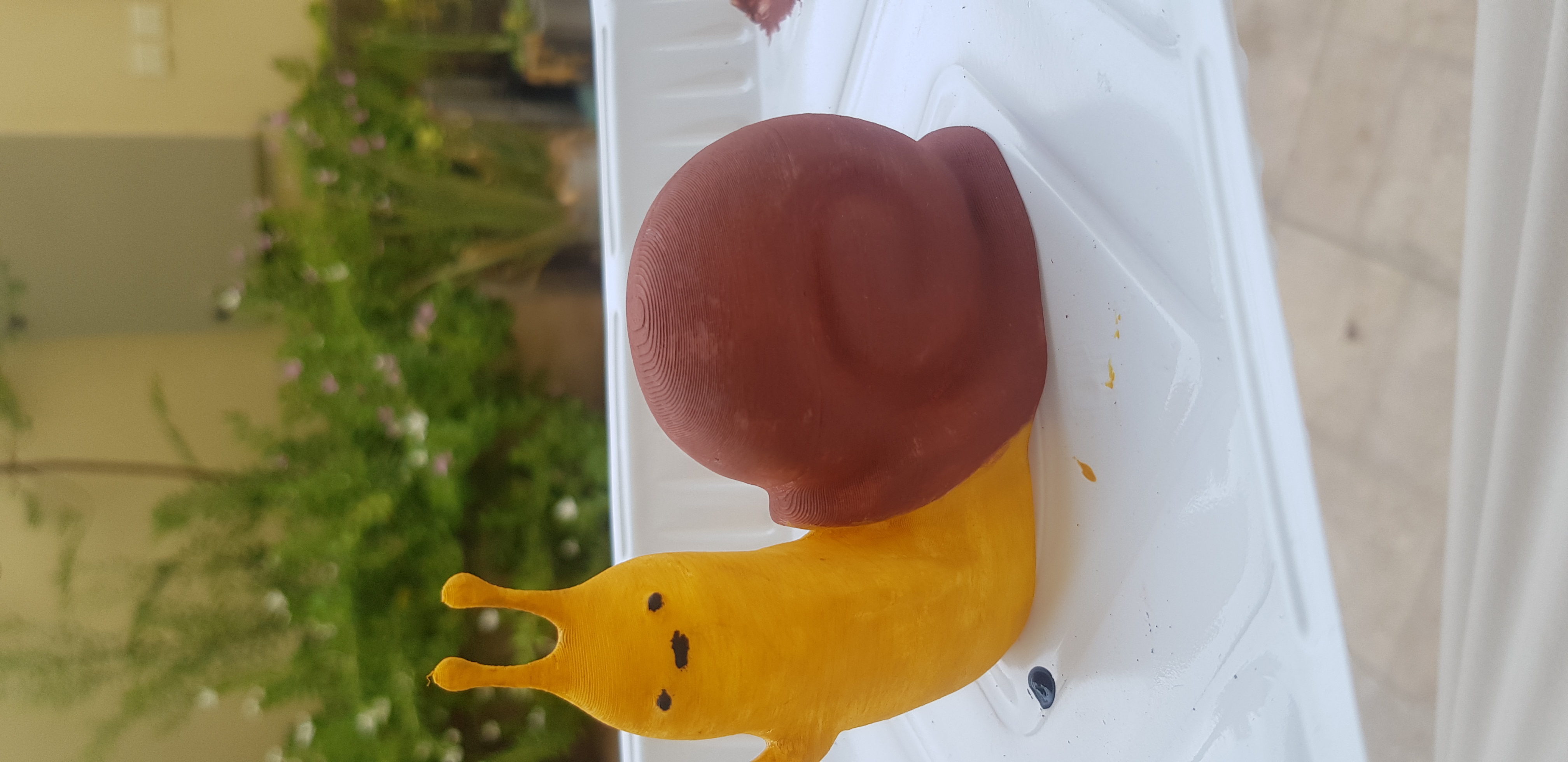 3D Printable Adventure Time - Waving Snail by Lloyd Bolts