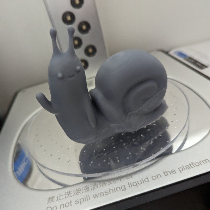 3D Print of Adventure Time - Waving Snail by StrickenAza34