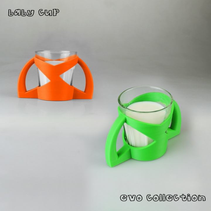 3D Printable Baby Cup - EVO COLLECTION by Cemal Cetinkaya