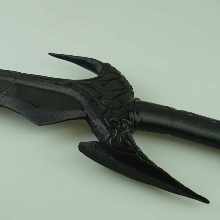 3D Printable Daedric Sword - Skyrim by Mieszko Lacinski
