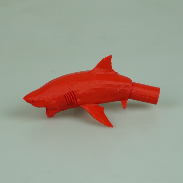 3D Printable Shark wine stopper by Jared Ramkissoon