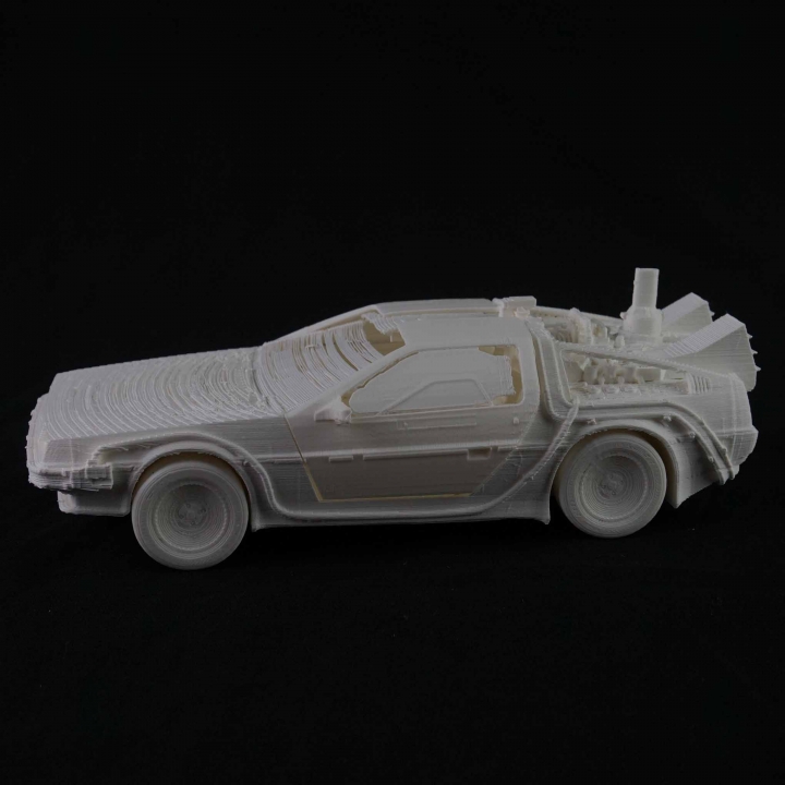 3D Printable DeLorean by Artyom