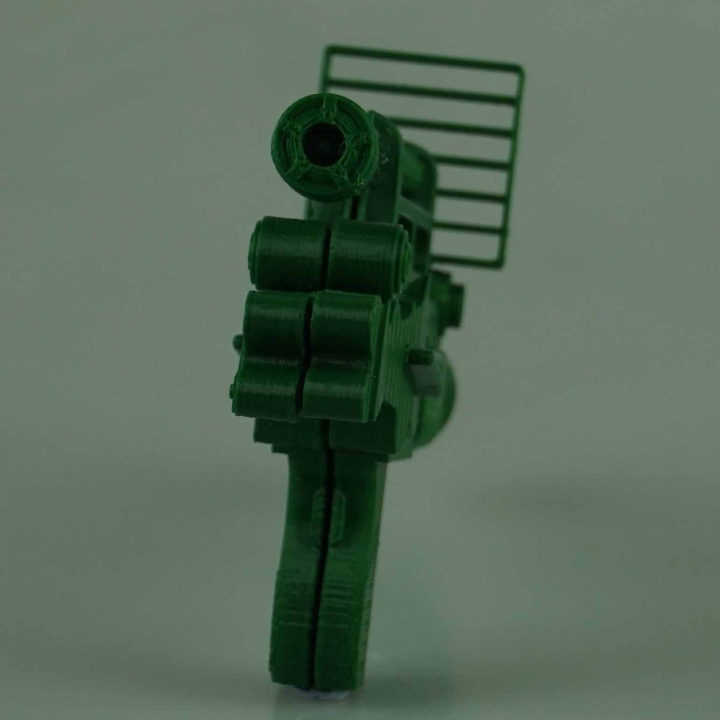 3D Printable Laser Gun 007 by Oleg Khmarnyi