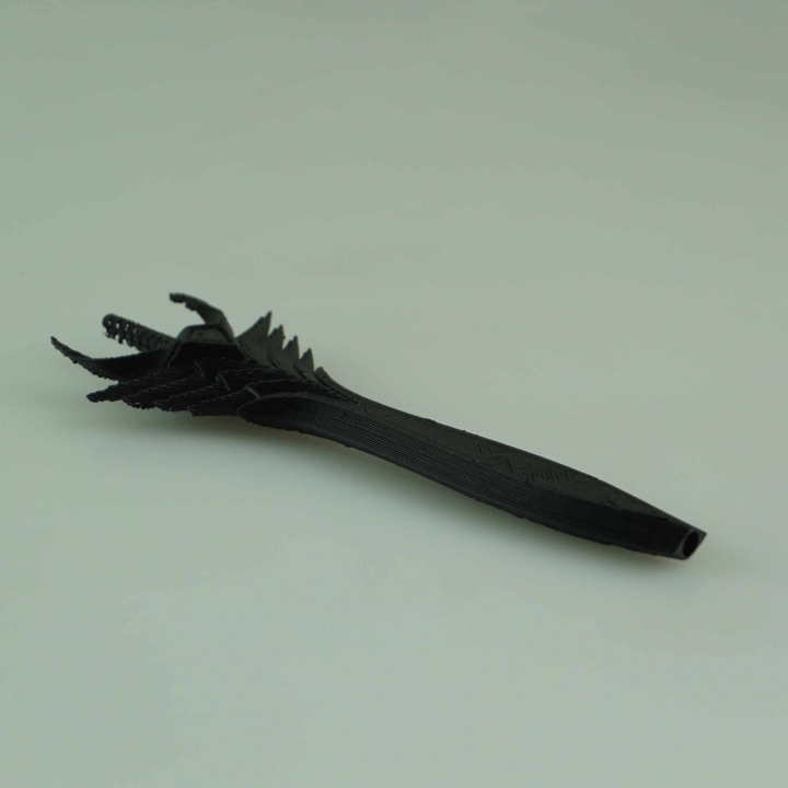 3D Printable Aatrox Justiclar Sword - Ballpoint Combat by Marco Morata