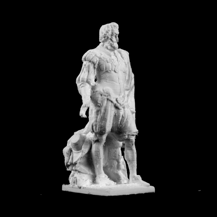 3D Printable Peter Paul Rubens in Antwerp, Belgium by Scan The World