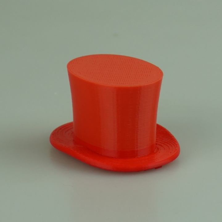 3D Printable top hat by manon luf