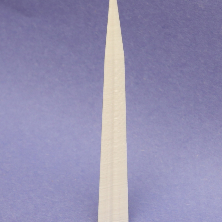 3D Printable Supernatural Cosplay Castiel Angel Blade by Joseph Ecker