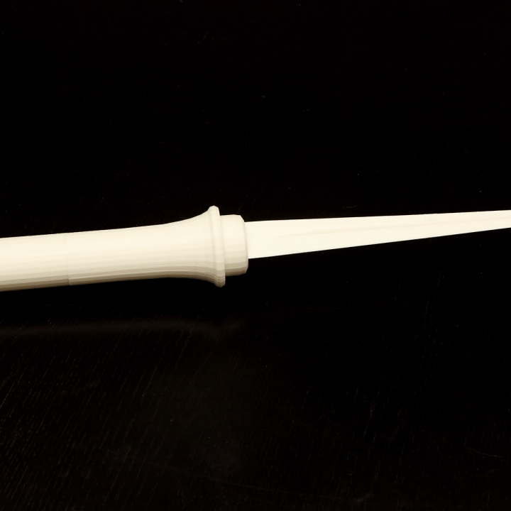 3D Printable Supernatural Cosplay Castiel Angel Blade by Joseph Ecker