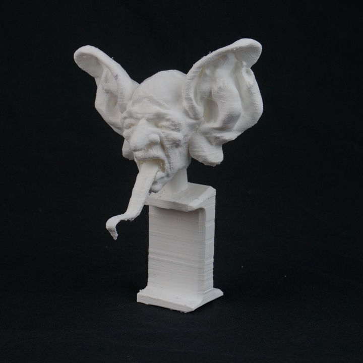 3D Printable Devil's head by Mark Kovalchuk