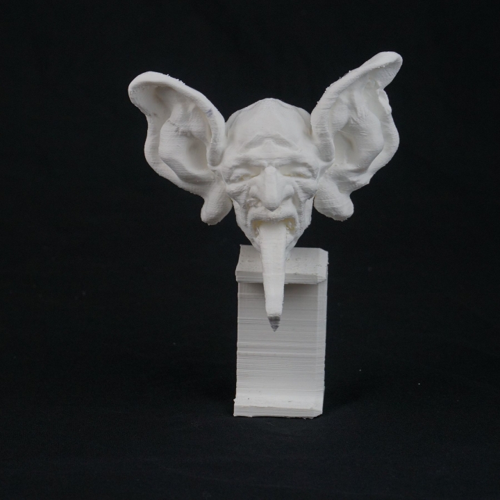 3D Printable Devil's head by Mark Kovalchuk