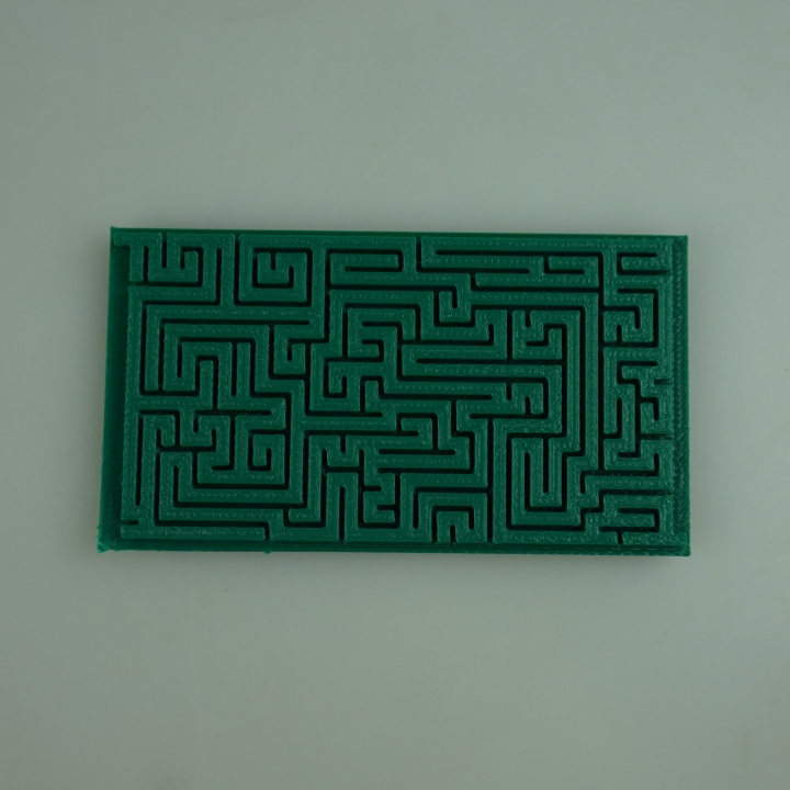 3D Printable ZenGarden_Sand Maze Stamp by Kai Cheng & His Students