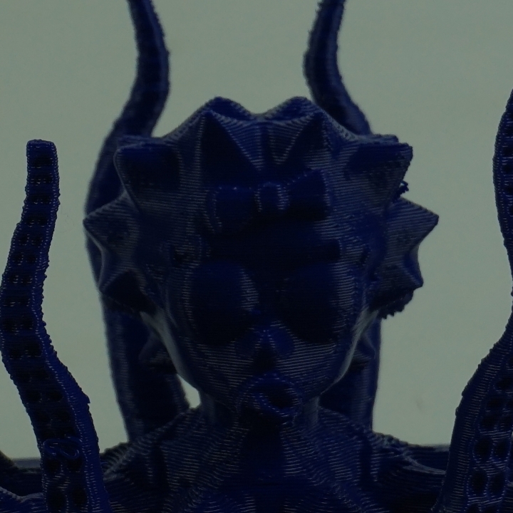 3D Printable Octopus + Maggie Simpson by Aurore DUDU