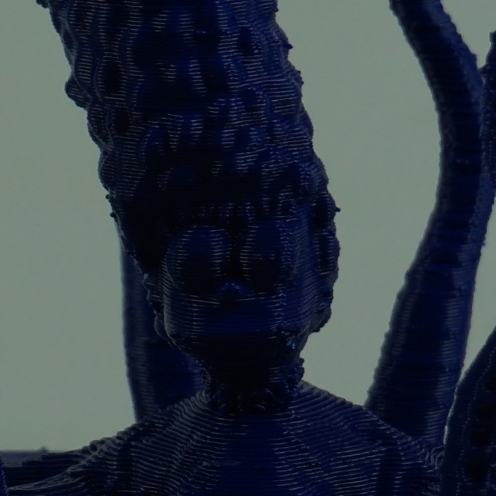 3D Printable Octopus + Marge Simpson by Aurore DUDU