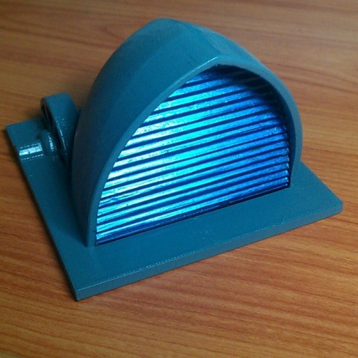 3D Printable Dune II Inspired Wind Trap by Funbie Studios