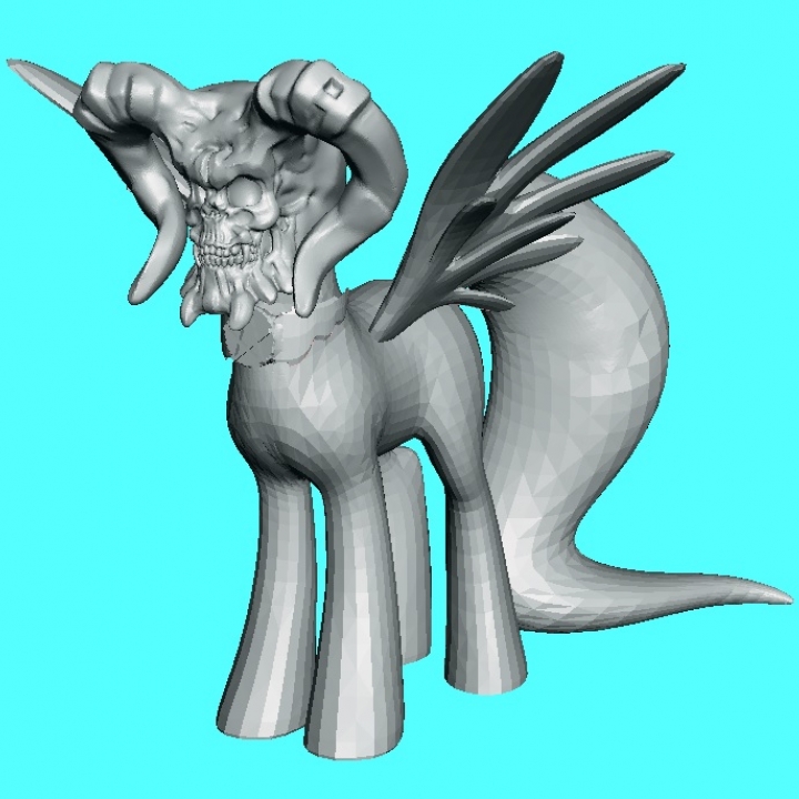 3D Printable My Little Hellion by Joey Stoll