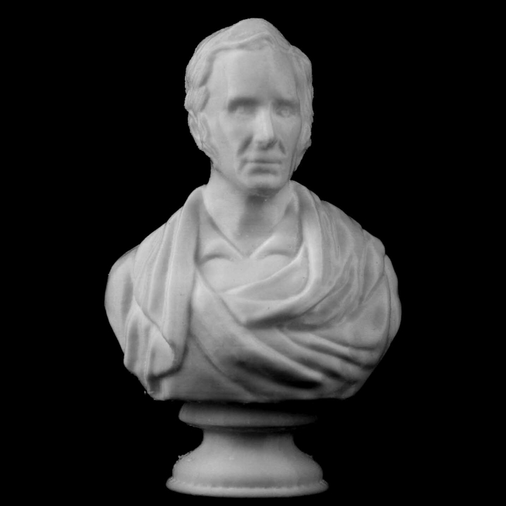3D Printable Sir Robert Smirke at The British Museum, London by Scan ...