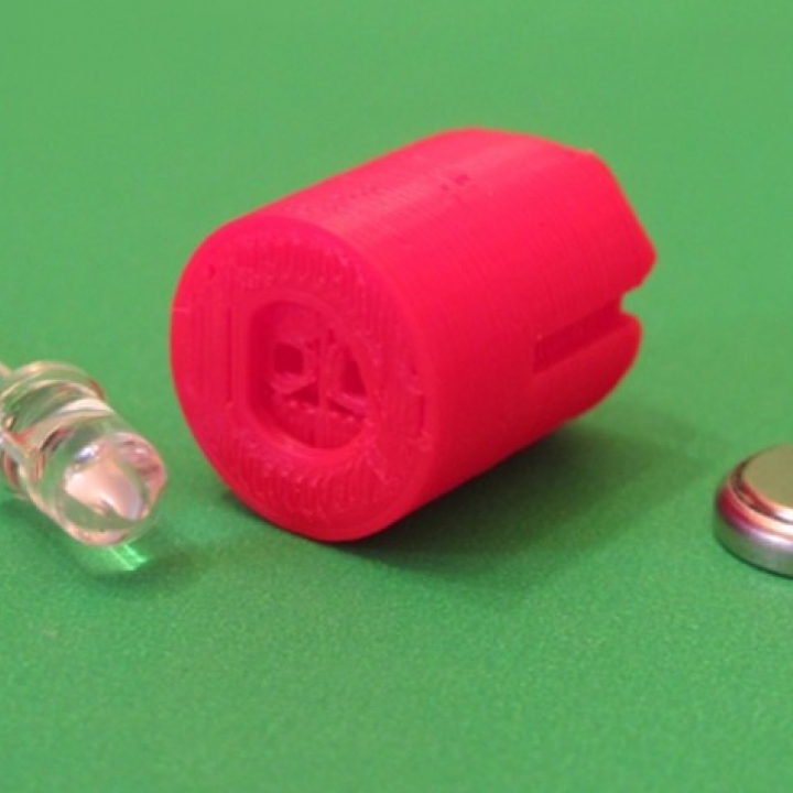 3D Printable LED Socket by Zheng3