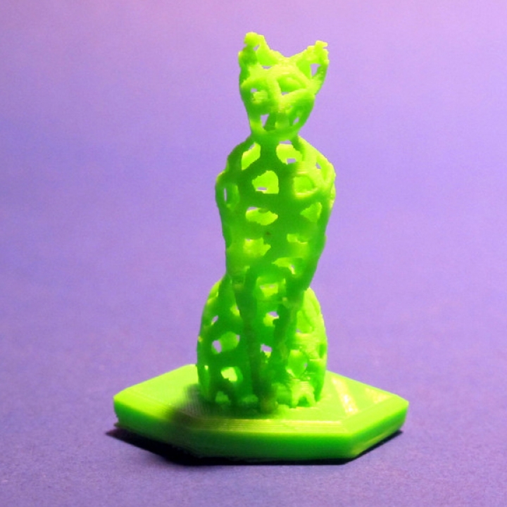 3D Printable The Minister's Cat by Zheng3