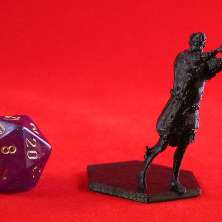 3D Printable Magic The Gathering Zombie Token by Zheng3