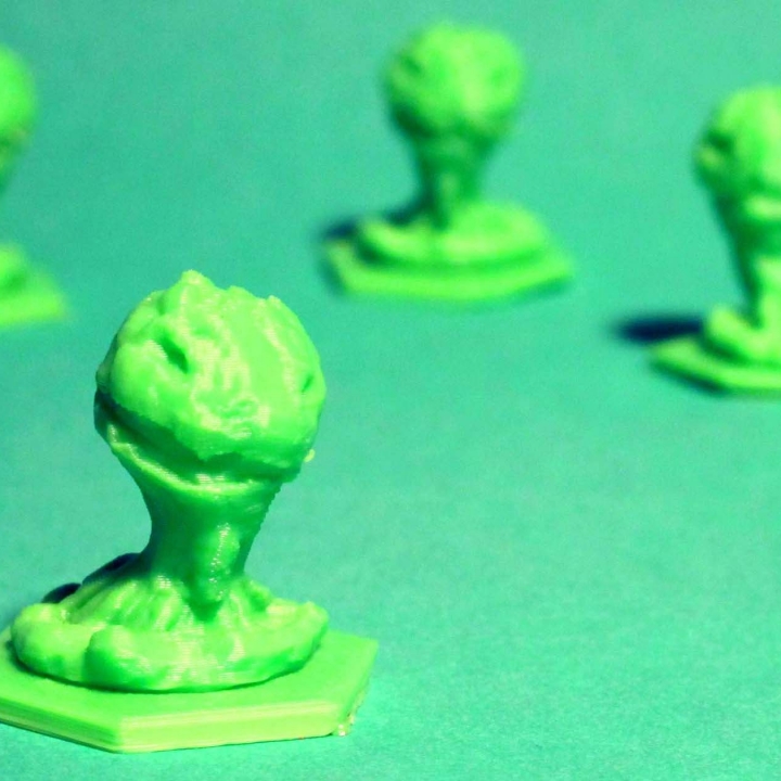3D Printable Magic The Gathering Ooze Token by Zheng3