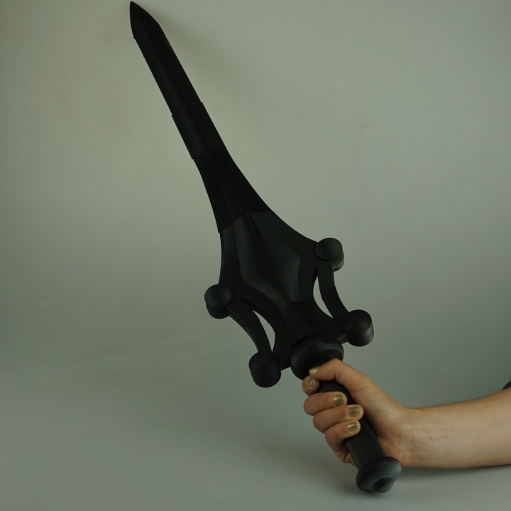 3D Printable He man Sword of Power full sized by Jared Ramkissoon