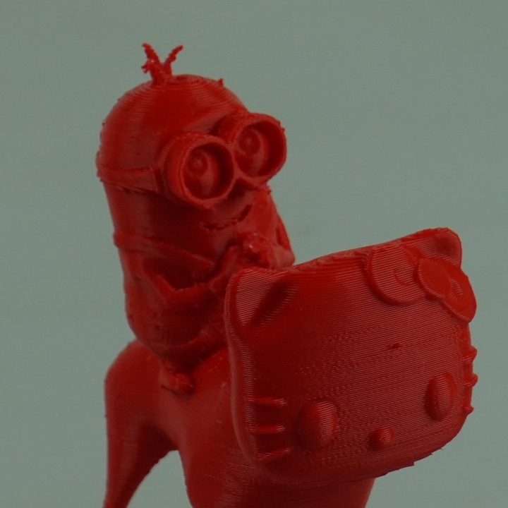 3D Printable Hello minion kitty pug by marco villa