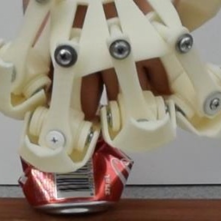 3D Printable 3D Printed Exoskeleton Hands by Alexander Czech