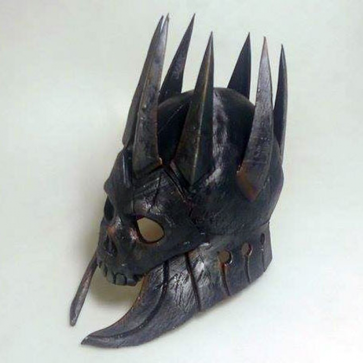 3D Printable The Witcher Wild Hunt Eredin Helmet by Stefanos ...
