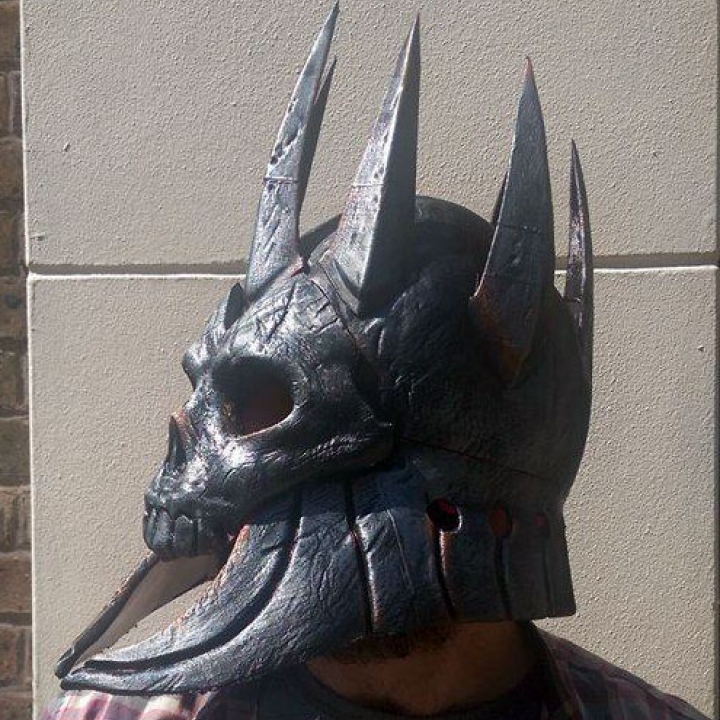 3D Printable The Witcher Wild Hunt Eredin Helmet by Stefanos ...