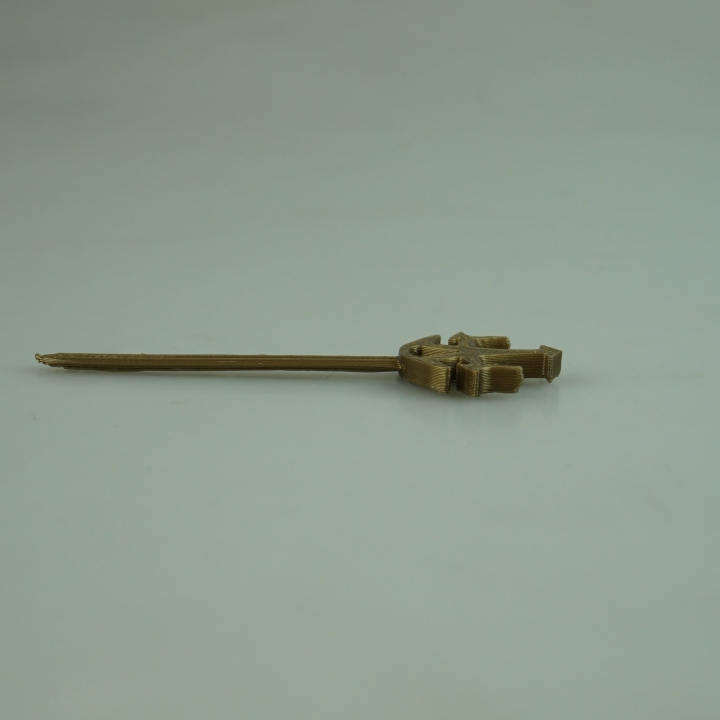 3D Printable Extruded Complex Sword by Nikolaos Kalogeropoulos