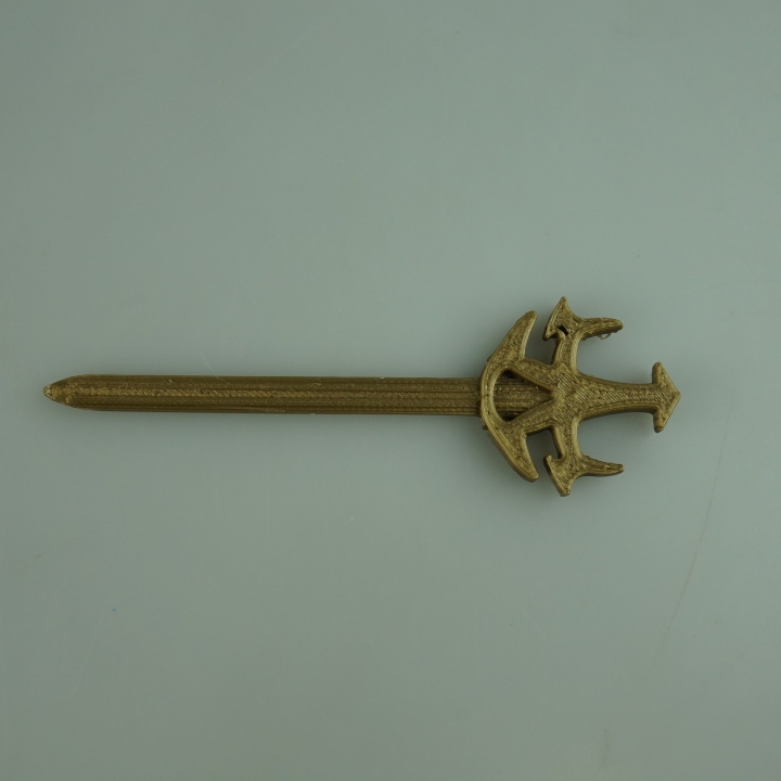 3D Printable Extruded Complex Sword by Nikolaos Kalogeropoulos