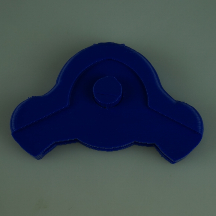 3D Printable Arkham knight buckle prop by Joshua Enos