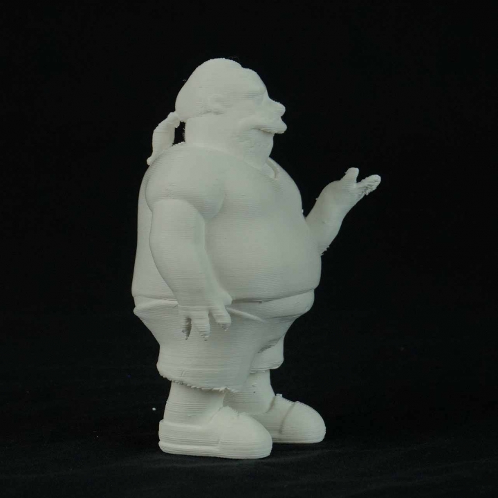 3D Printable Comic Book Guy by Corey Boland