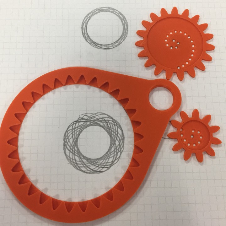 3D Print of Spirograph by LoicR
