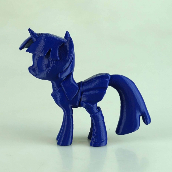 3D Printable My Little Pony characters by Frederico David Sena