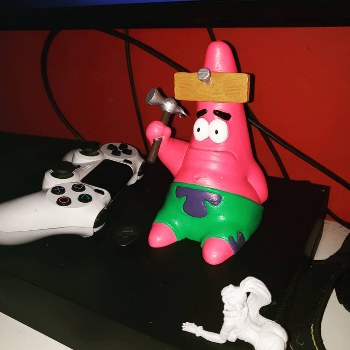 3D Print of "Hammered" Patrick! by caner