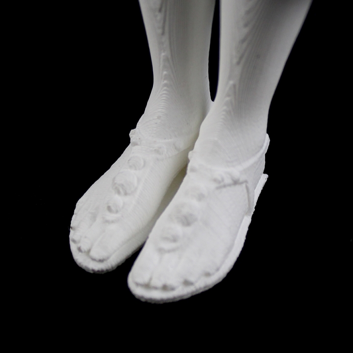 3D Printable Cleopatra Articulated Doll by Udo Graf