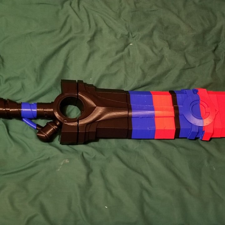 3D Print of Ekko Sword by GabrielBruno