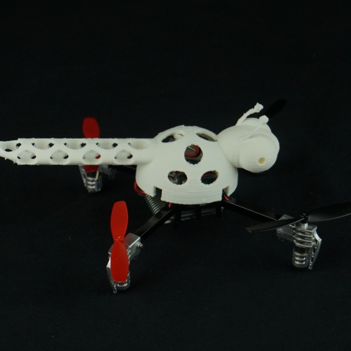 3D Printable Quadcopter Shell for MicroDrone 3.0 Corrected by David ...