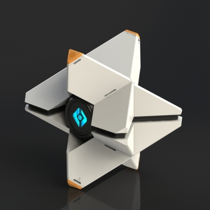 3D Printable Destiny Ghost by Wersonic