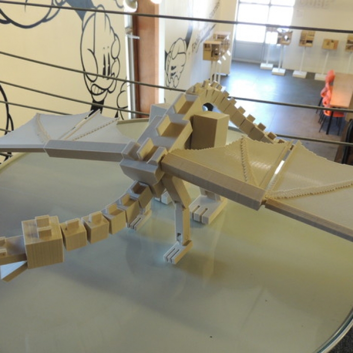 3D Printable Ender Dragon by Wersonic