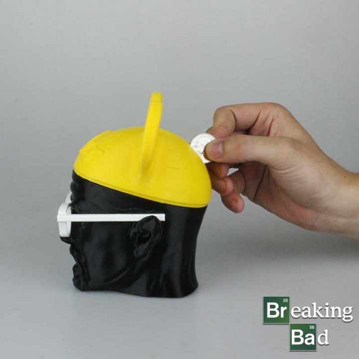3D Printable Breaking Bad Money Bank! by Ricardo Salomao