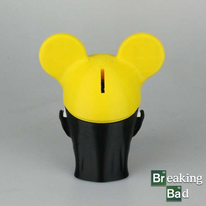 3D Printable Breaking Bad Money Bank! by Ricardo Salomao