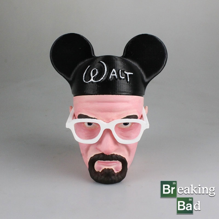 3D Printable Breaking Bad Money Bank! by Ricardo Salomao