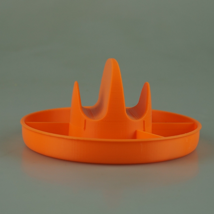3D Printable Mexican Hat Taco Holder approx 244mm Diameter by Tracey Prior