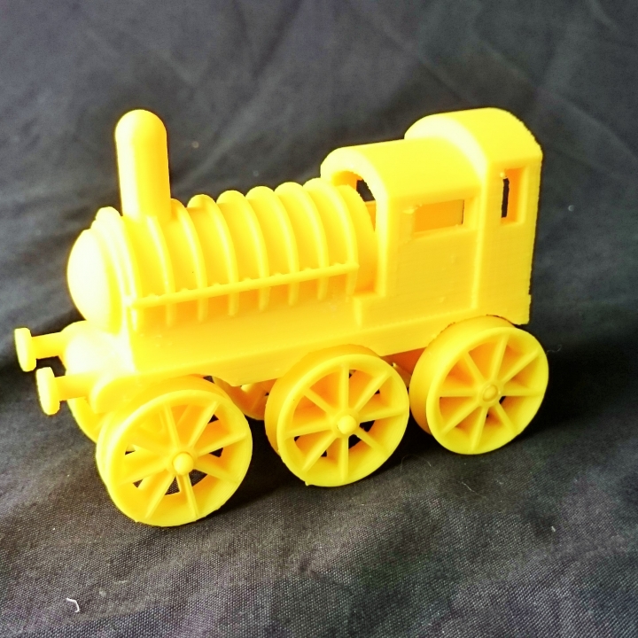 3D Printable Train Toy by Deepak Devmore