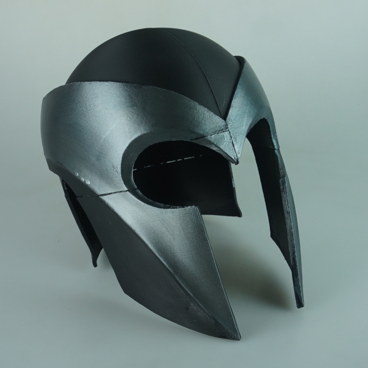 3D Printable Magneto Helmet by Fynn Große-Bley