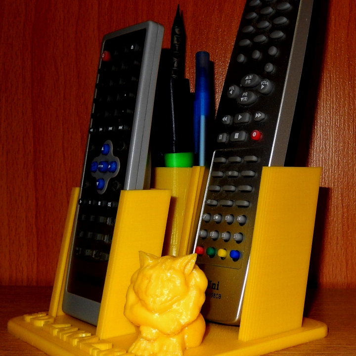 3D Printable Stand remote control Yellow GR. by Sergei