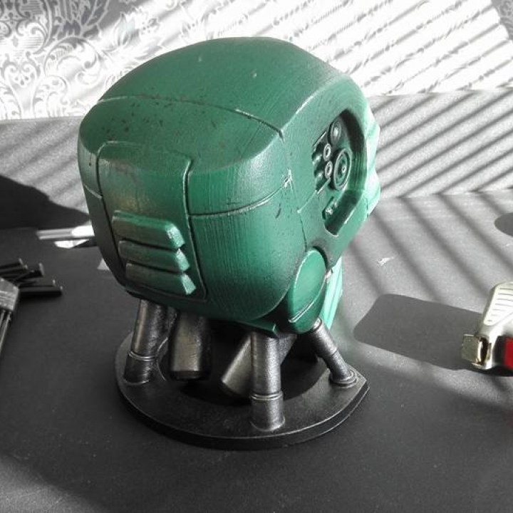 3D Printable A.B.C. Warrior robot bust (Judge Dredd 1995) by David ...