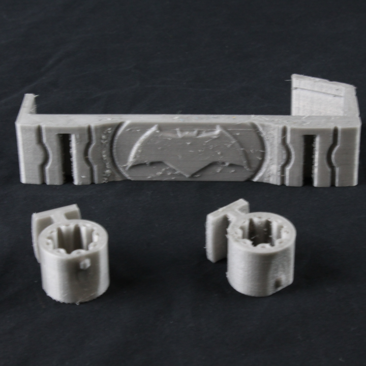 3D Printable Batman Belt Toothbrush Holder by Patrick Andrus